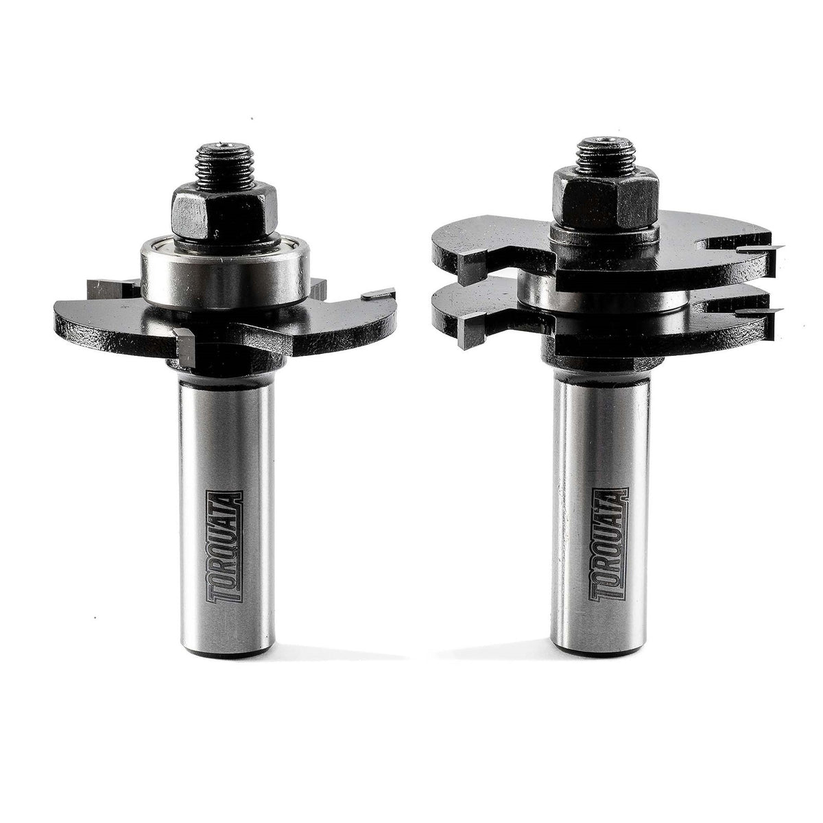 Torquata Tongue And Groove Router Bit 12mm Set 12in Shank