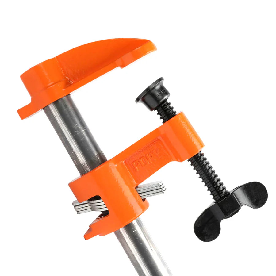 Deep Reach Pipe Clamps for Extended Clamping Range