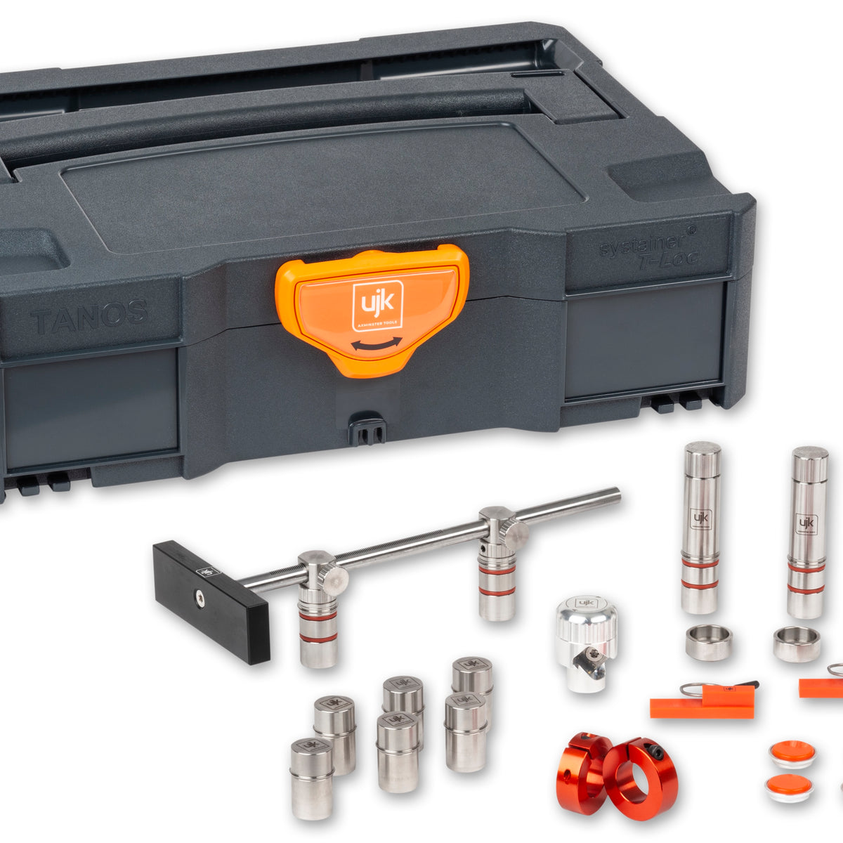UJK Super Dog Accessory Kit In T-Loc Case for Dog Hole Workbenches