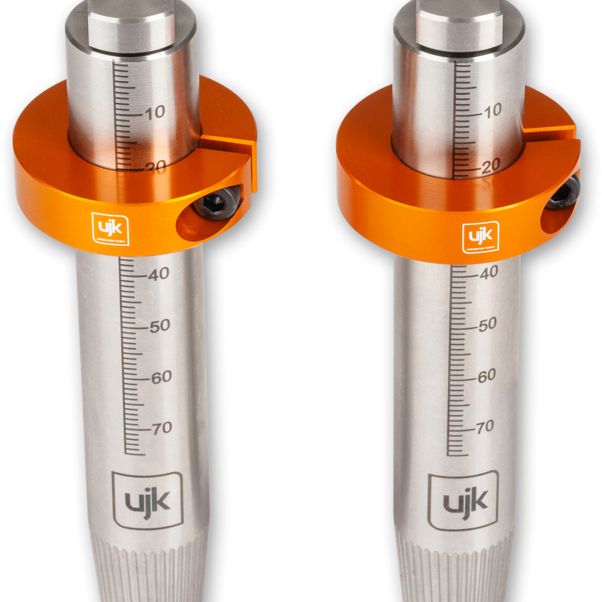 UJK 20mm Guide Rail Bench Dogs for DeWalt Guide Rails Pack of 2