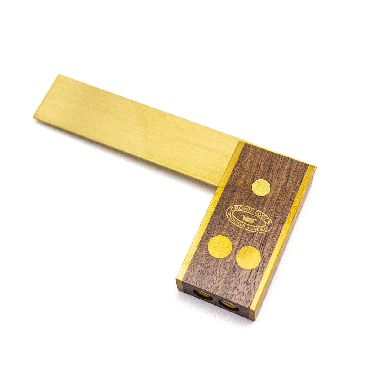 Crown Adjustable Try Square 71mm Blade Rosewood & Brass