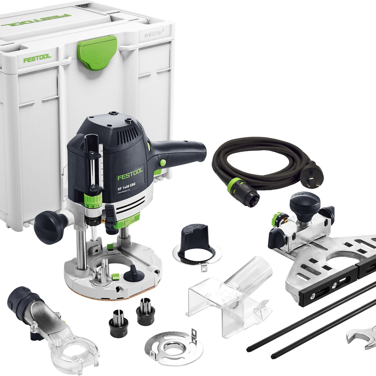 Festool OF 1400 70mm Plunge Router in Systainer