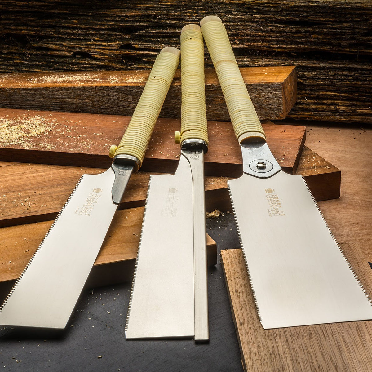 Razorsaw Fine Woodwork Japanese Saw Set Dozuki Kataba Ryoba – Timbecon