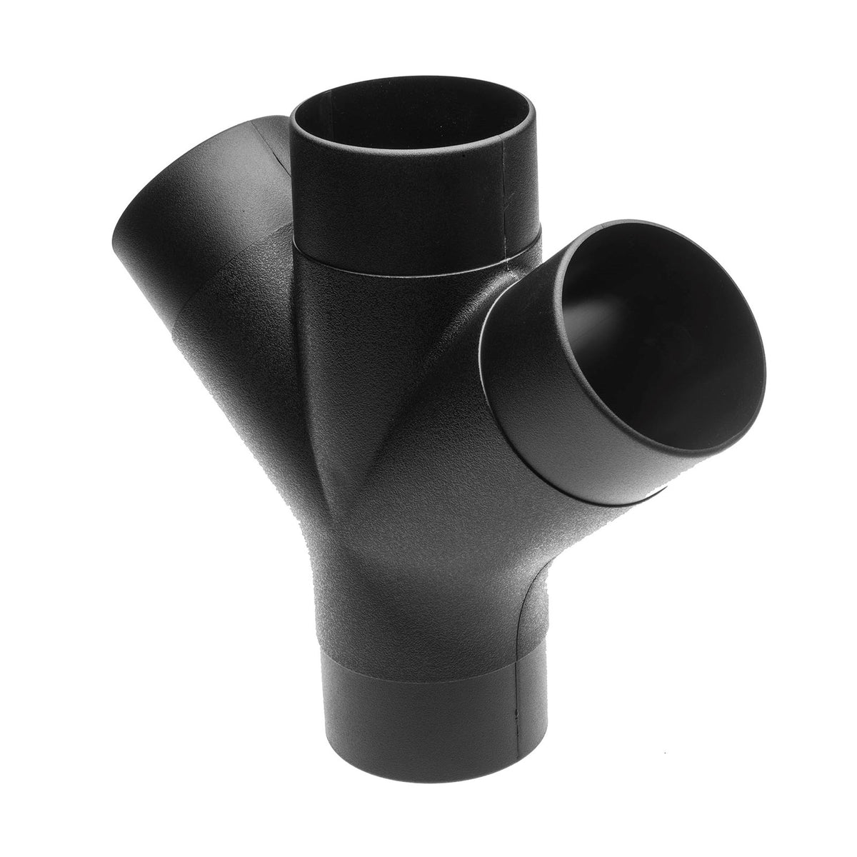 Sherwood 4in Tri-Connector Dust Extraction Hose Fitting 3-Way Junction