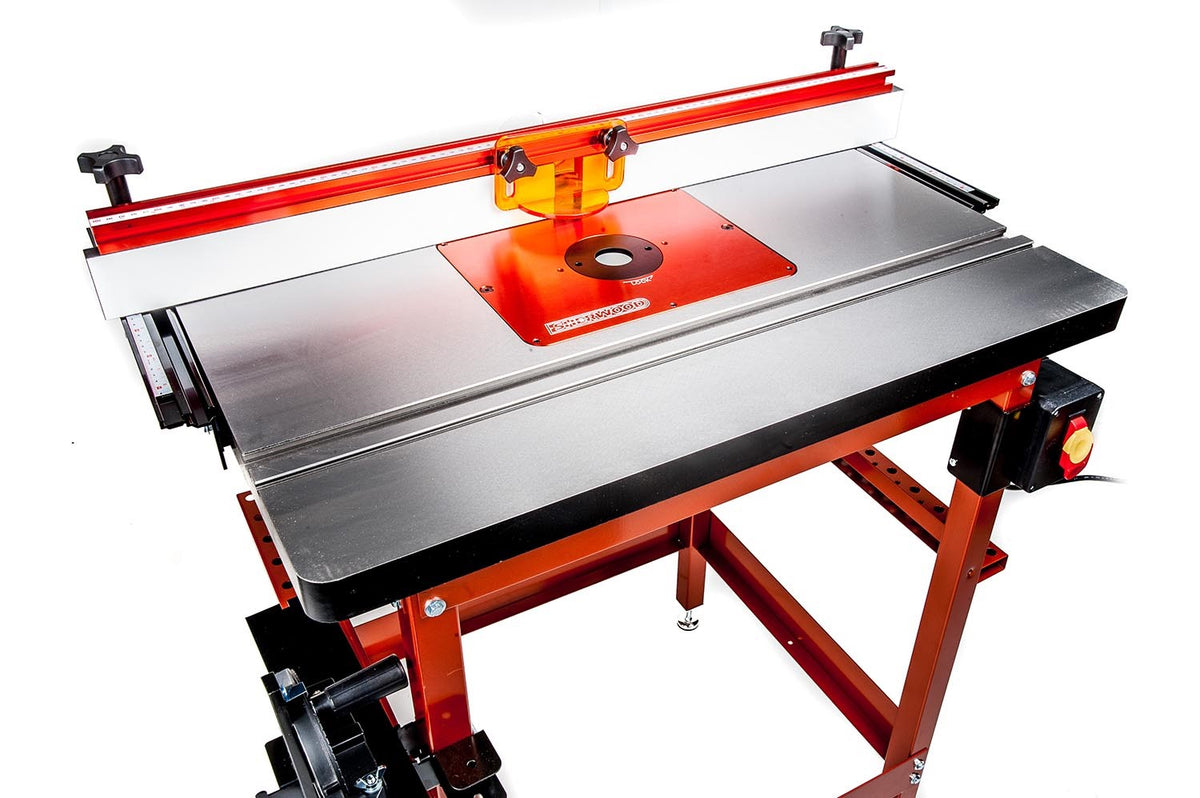Sherwood Router Table Floor-Standing Cast-Iron Table & Aluminium