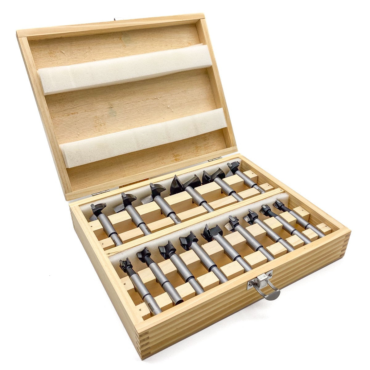 Torquata Boring Bits Tungsten Carbide Tipped Set of 15 Metric Forstner