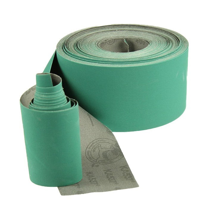 DeerFox 120 Grit Abrasive Sandpaper Roll Cloth Backed 100mm Wide 25m L