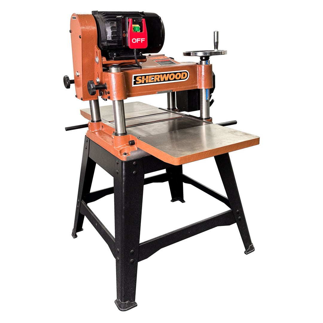 Sherwood 15in Heavy-Duty Portable Thicknesser 2200W 3HP with Helical H