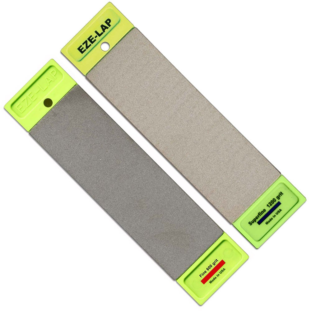 Eze-Lap Doubled Sided Diamond Sharpening Stone Fine Super Fine 600 1