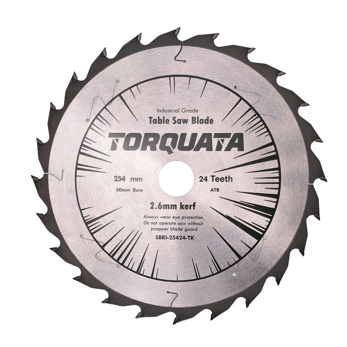 Torquata 254mm Diameter 30mm Bore Extra Thin Kerf Rip Cut Circular Saw