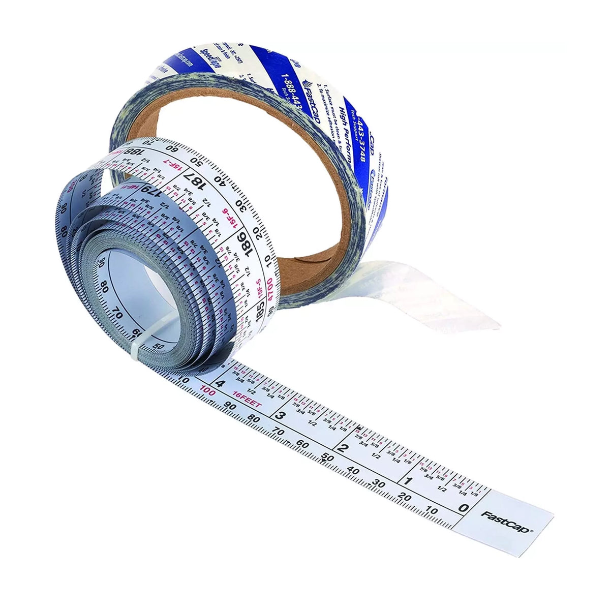 FastCap Tape Measure Peel Stick Combination Metric/Imperial Scales 4