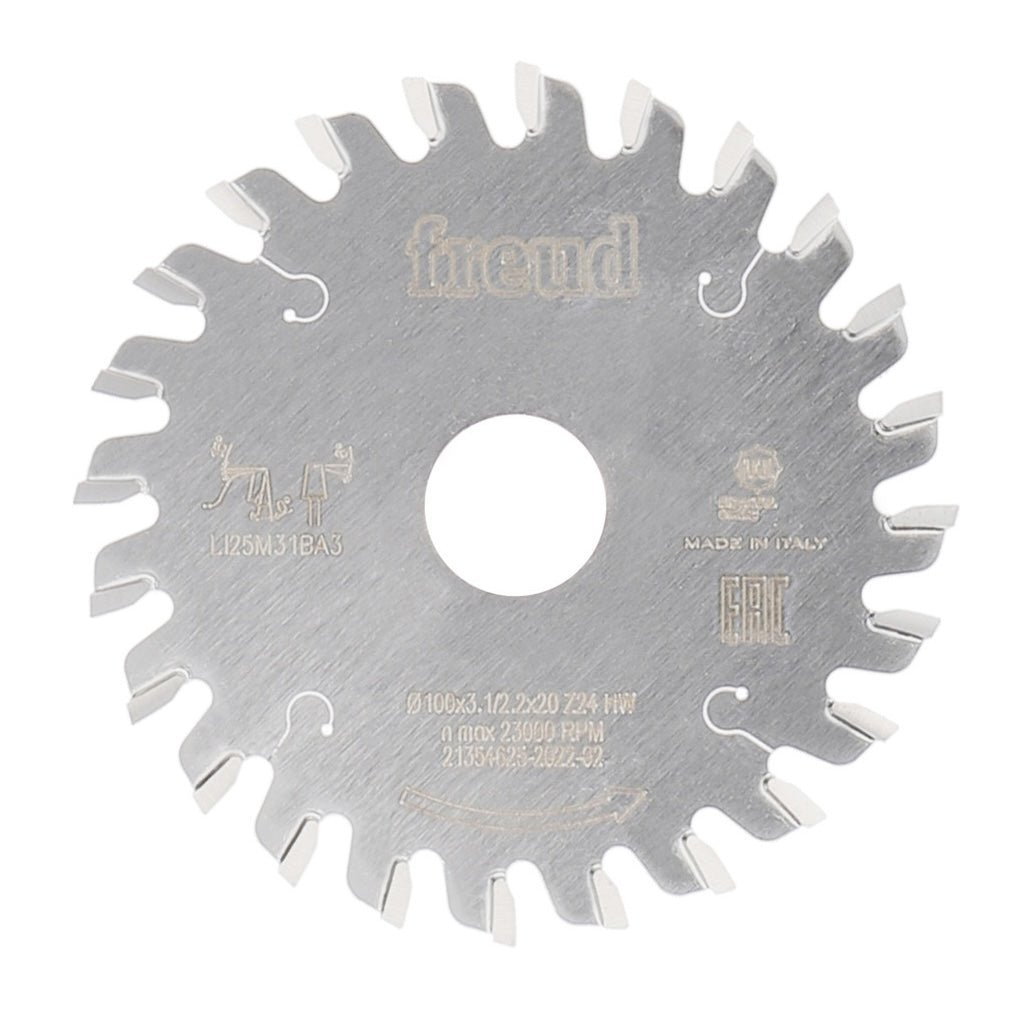 Freud Conical Scoring Saw Blade 100mm Diameter 20mm Bore