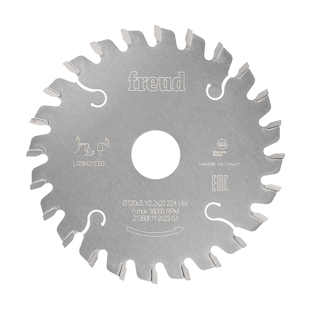Freud Conical Scoring Saw Blade 120mm Diameter 22mm Bore