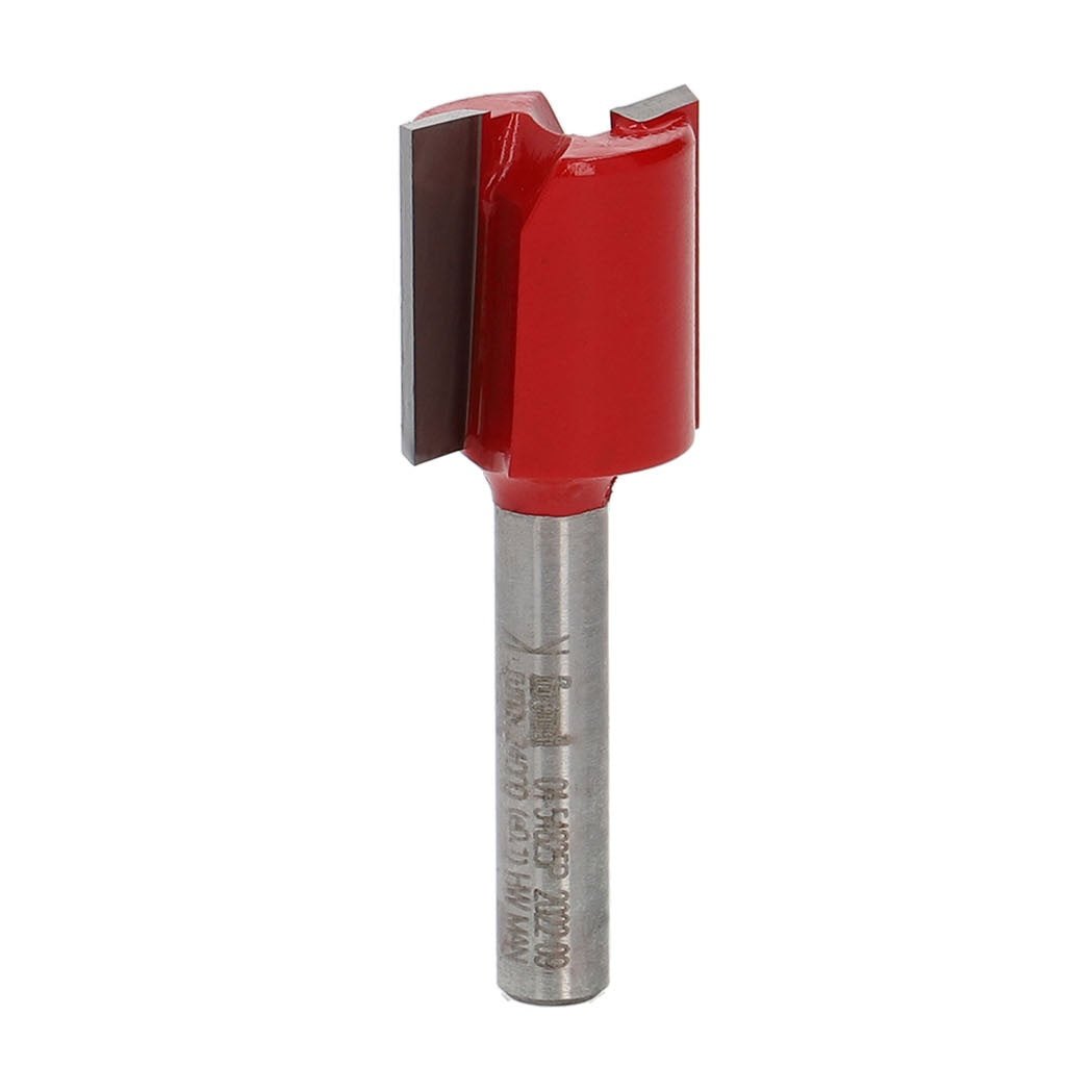 Freud Straight Router Bit 22.2 x 19mm 1/4in Shank Double Flute