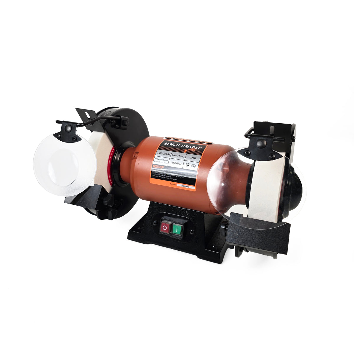 Sherwood 8in Slow Speed Bench Grinder 1400RPM 1/2HP Motor – Timbecon