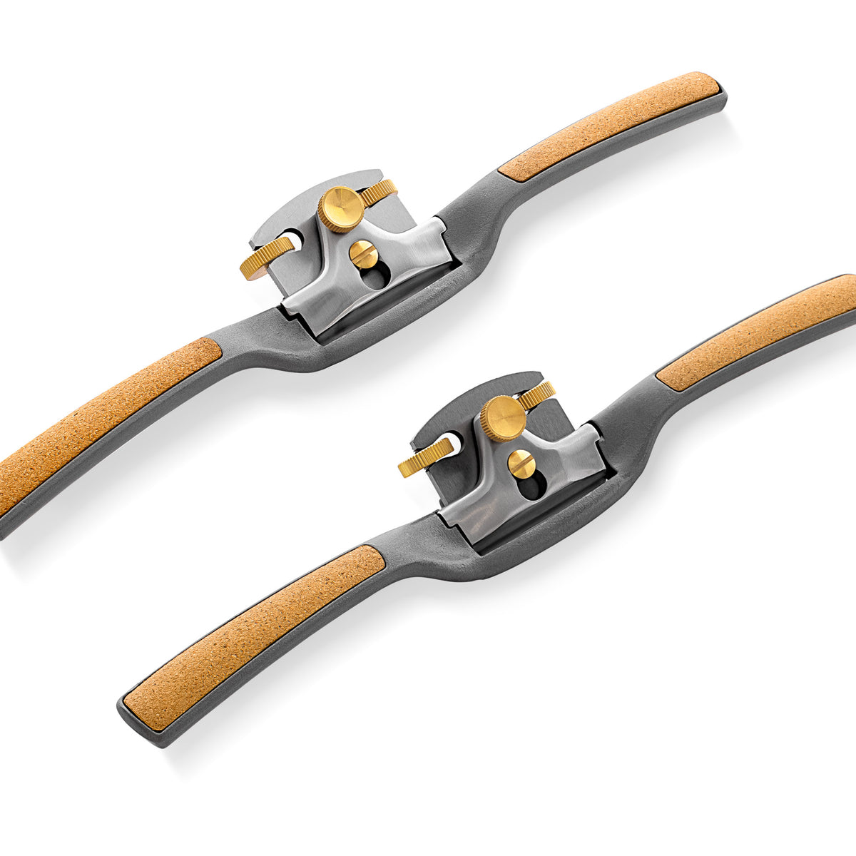 Melbourne Tool Company Set of Two Flat & Round Sole Spokeshaves