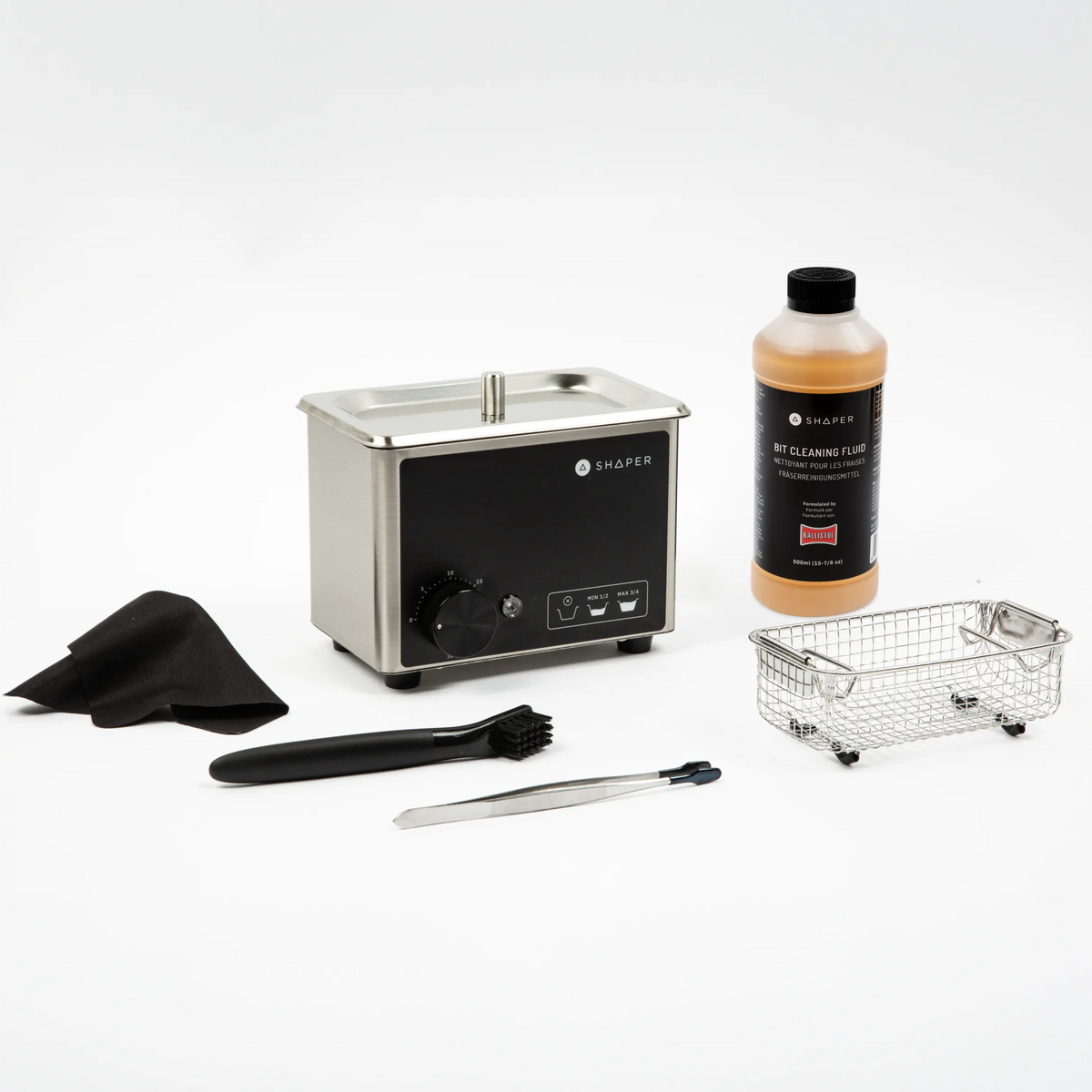 Shaper Tools BitWasher Ultrasonic Router Bit Cleaner