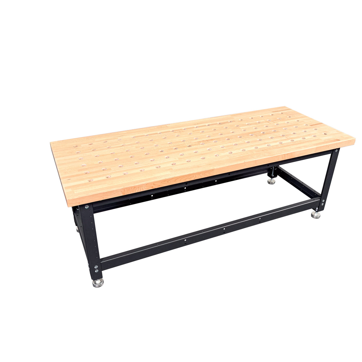 Torquata Workbench System 1500 x 600 x 450 H Dog Hole Top Assembly & M
