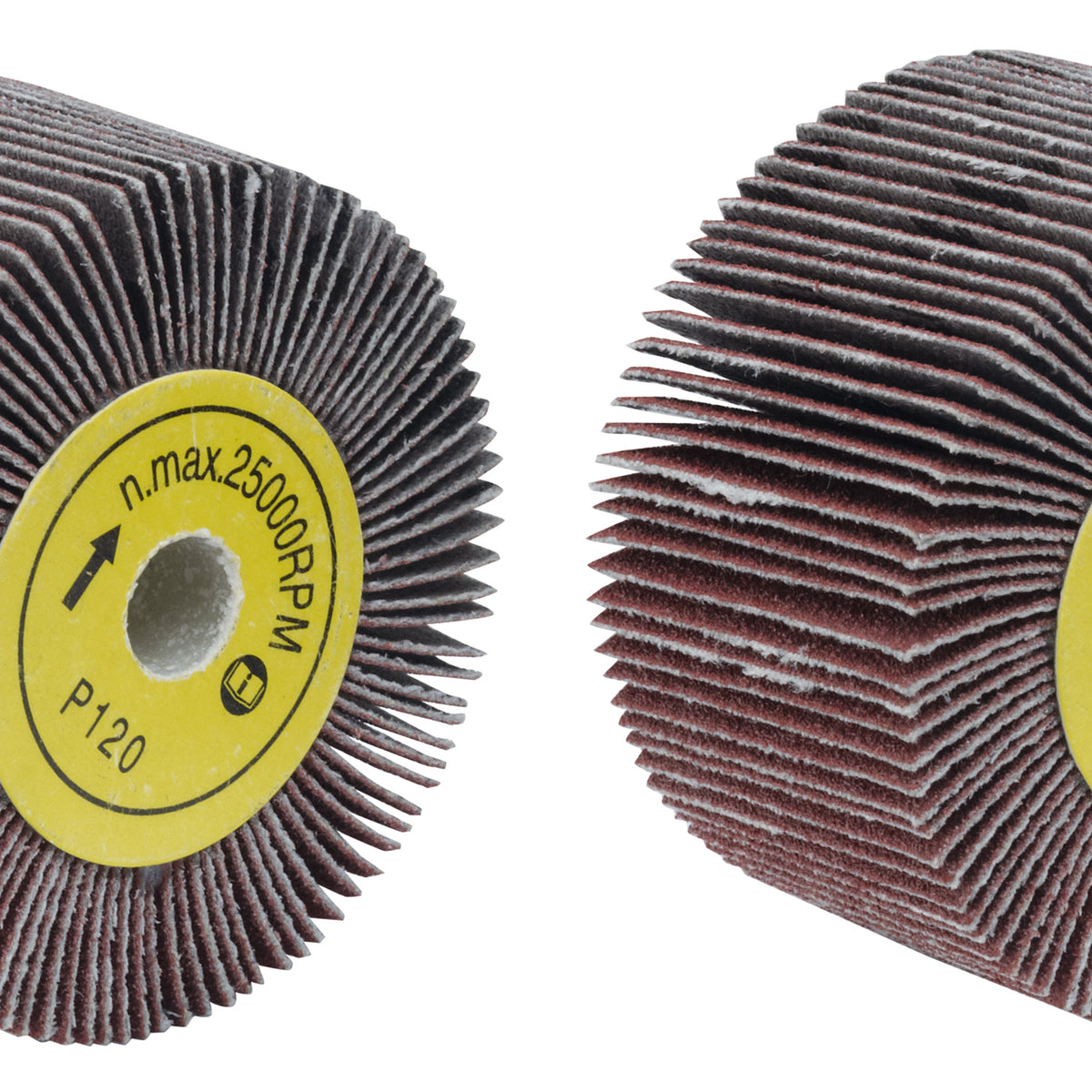 PROXXON Grinding Mop Cylinders 120 Grit Pk 2