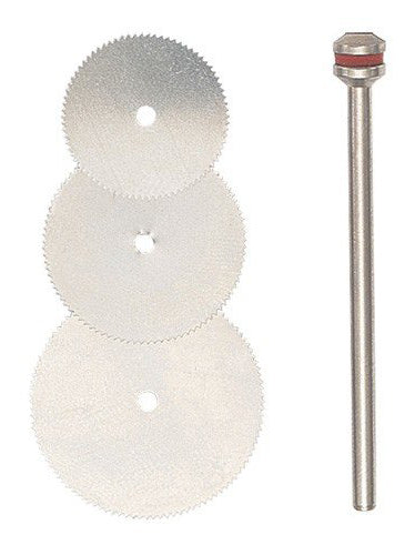 PROXXON Set of 3 Assorted Spring Steel Metal Cutting Blades Suits MICR
